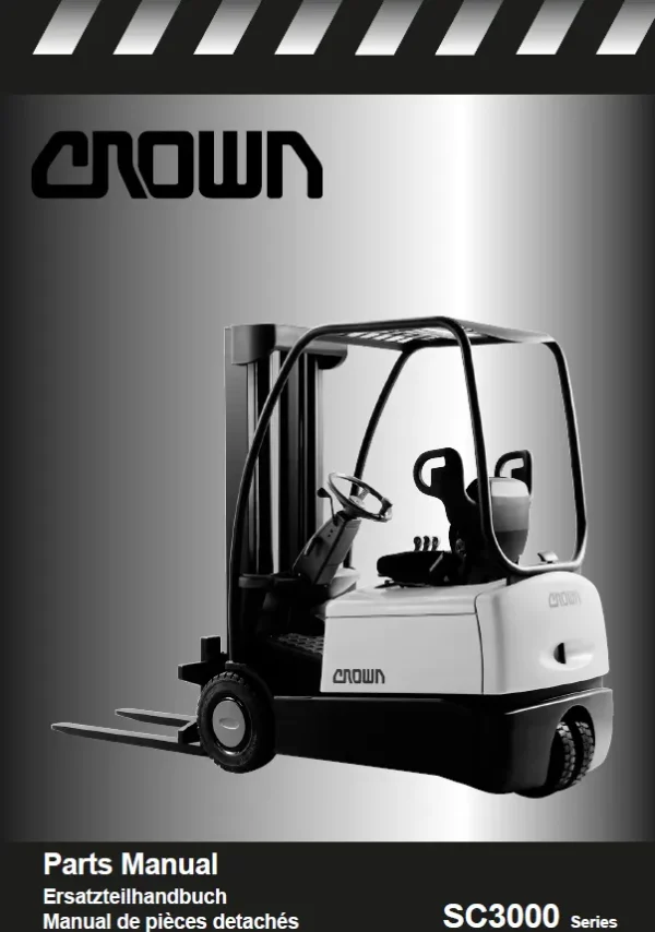Crown SC3000 Manual | Forklift Service Manual | Parts Catalog