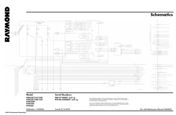 Raymond 4400 Manual | Forklift Service Manual | Parts Catalog