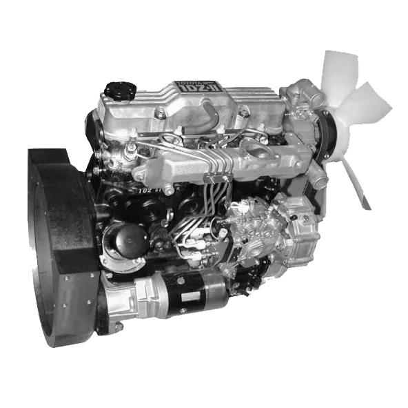 Toyota 1DZ-II Engine Manual | Forklift Service Manual